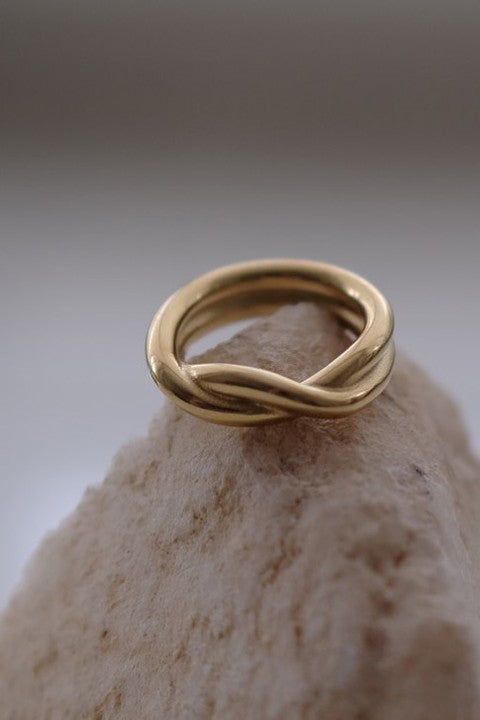 Bandhu Twine Ring - Gold | RUM Amsterdam