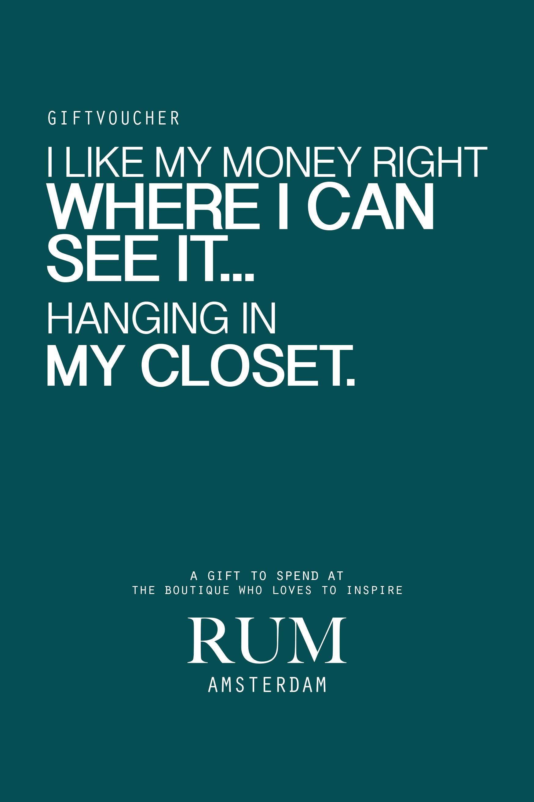 RUM Amsterdam Gift Card