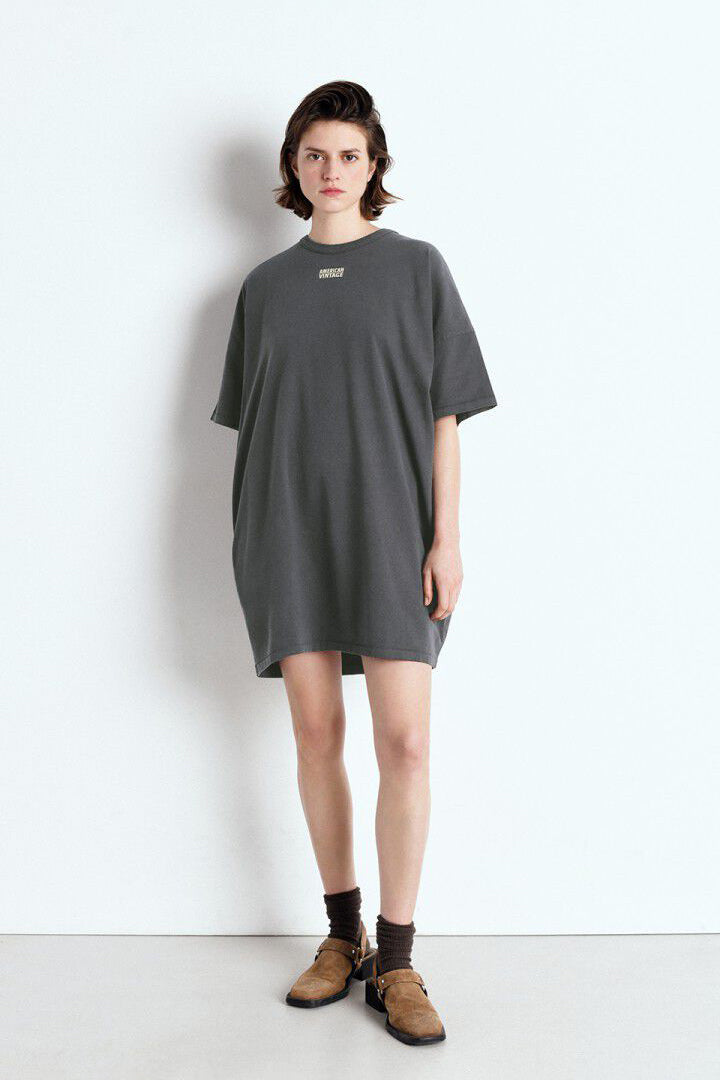 American Vintage Fazy Dress - Vintage Steel | RUM Amsterdam