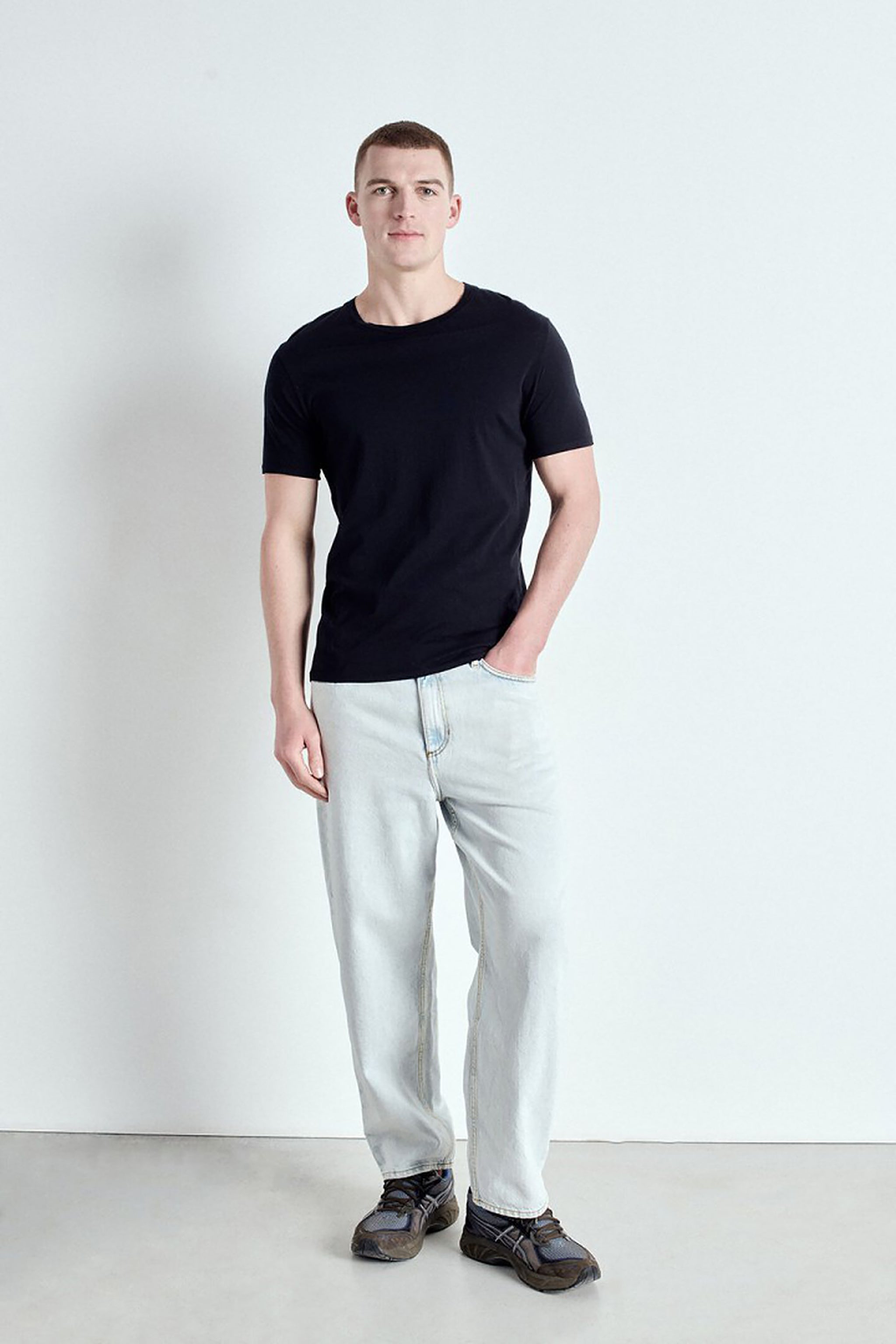American Vintage Men's Decatur T-Shirt - Black | RUM Amsterdam