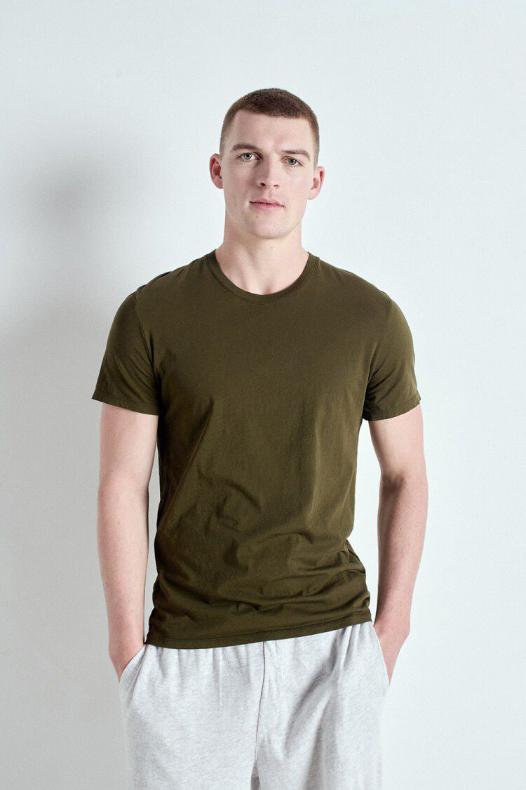 American Vintage Men's Decatur T-Shirt - Khaki | RUM Amsterdam